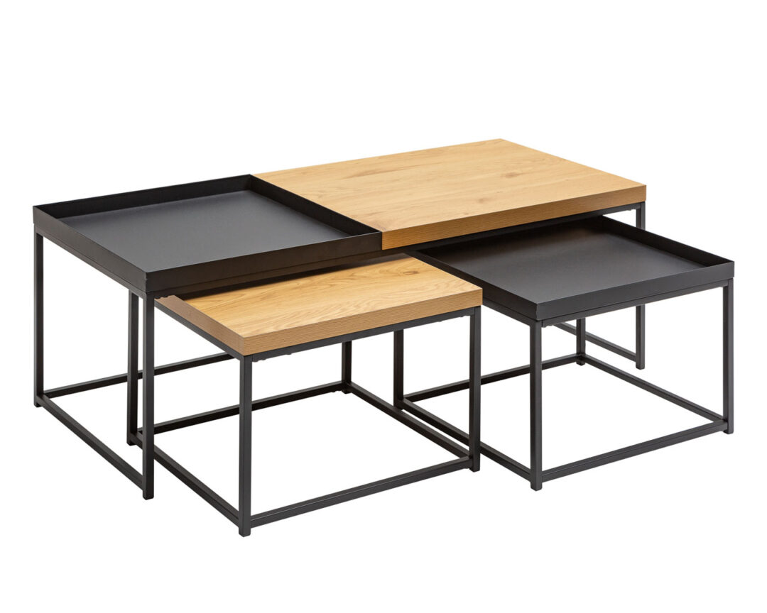 Meuble de rangement avec étagère style industriel