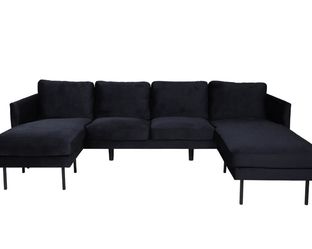 Canapé 3 places en tissu bouclé blanc pieds dorés moderne